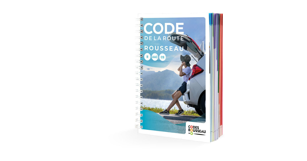 Livre Code de la Route B - CODE ROUSSEAU | Guide Best-seller pour le Permis de Conduire